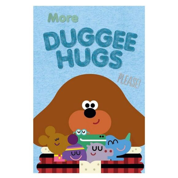 Hey Duggee | Bedding | Hey Duggee Fleece Hug Blanket Blue | Poshmark